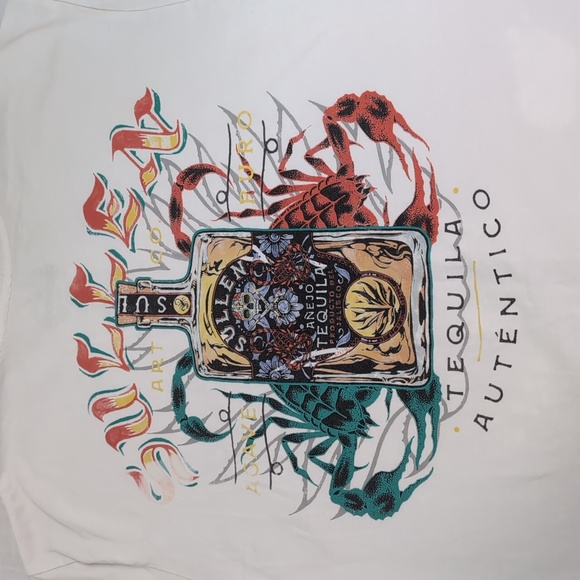 Sullen | Shirts | Sullen Art Tshirt Graphic Design Tequila Autentico ...